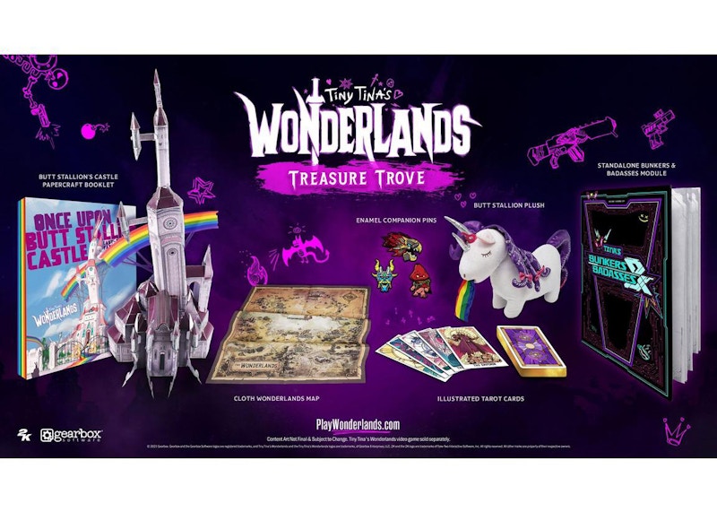 2K Xbox Series X Tiny Tina's Wonderlands Trove Collector's Box (Game ...