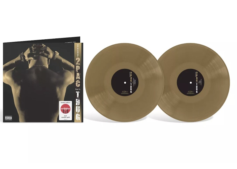 2Pac Thug The Best Of 2Pac: Part 1 Target Exclusive 2XLP Vinyl Opaque ...