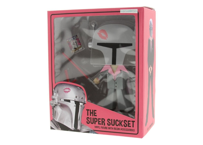 3D Retro x Gary Ham x The Sucklord The Super Suckset #2 Figure Silver ...