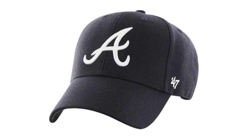 47 Brand Atlanta Braves Juke MVP Adjustable Hat Navy Men's - SS25 - US