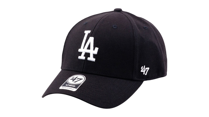 47 Brand Los Angeles Dodgers MVP Snapback Cap Black Men's - SS25 - US