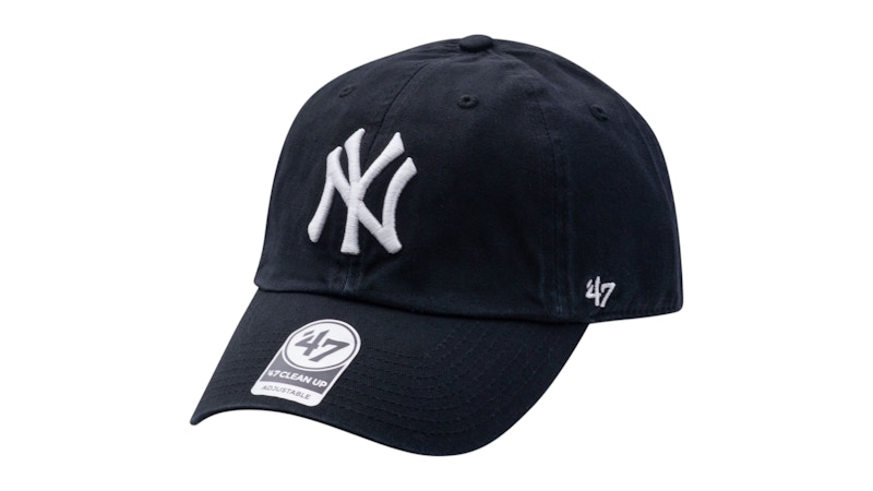 47 Brand MLB New York Yankees Clean Up Cap Black Men's - US
