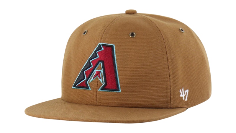 47 Brand x Carhartt MLB Arizona Diamondbacks Captain Rl Relaxed Fit Cap ...