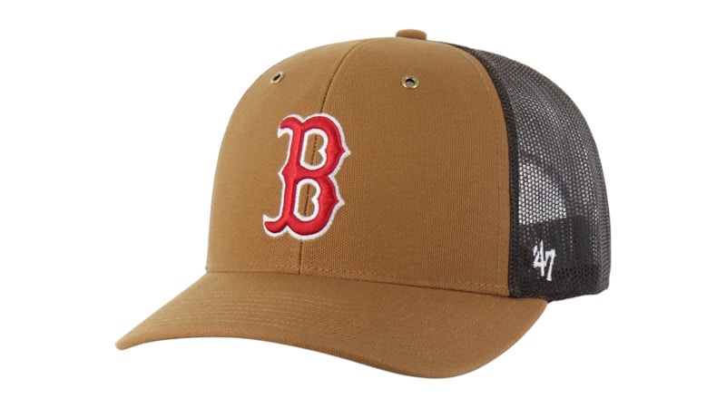 47 Brand x Carhartt MLB Boston Red Sox Trucker Cap Brown - SS25 - US