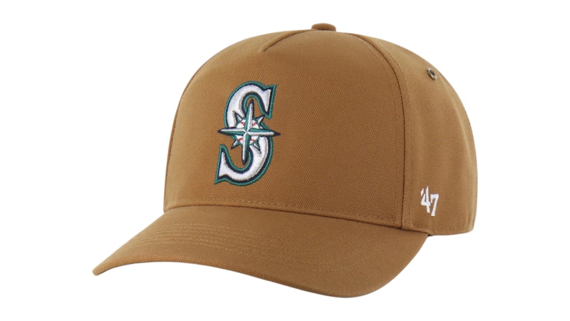 47 Brand x Carhartt MLB Seattle Mariners Hitch Cap Brown - SS25 - US