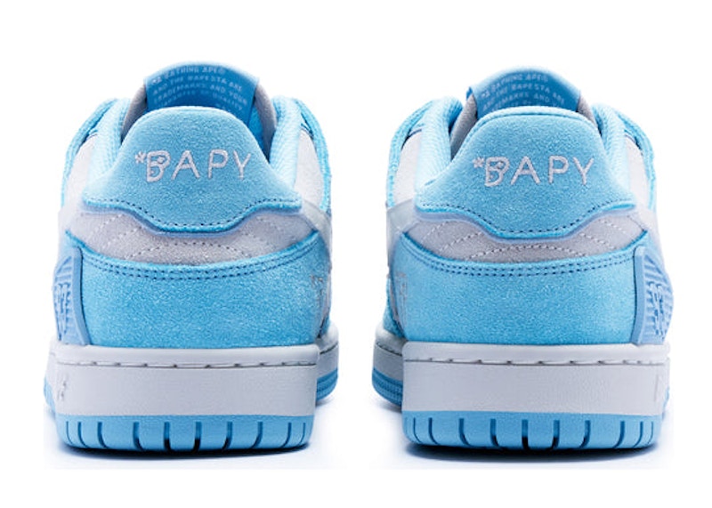 A Bathing Ape Bape SK8 Sta Blue Mist by Bapy (Women's) - BPYSNSN0095XJ - US