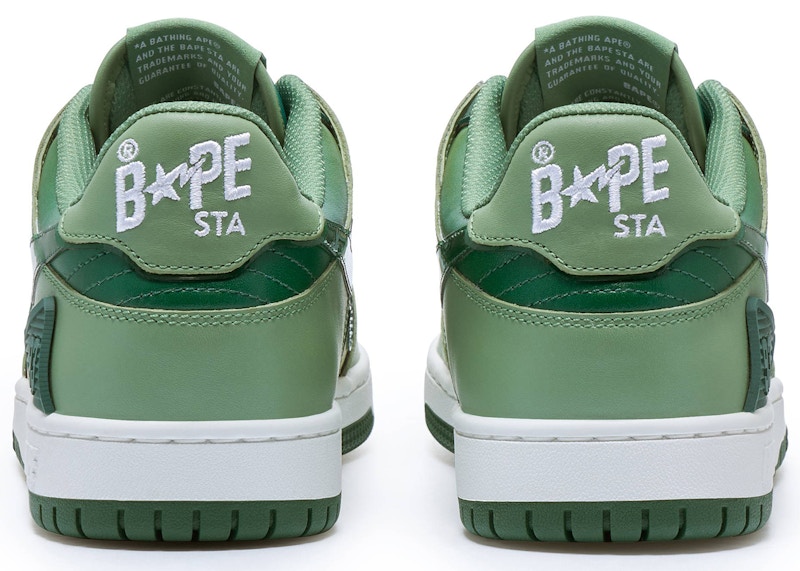 A Bathing Ape Bape SK8 Sta Green Gradation Men's - 1I70-291-020/1I70 ...