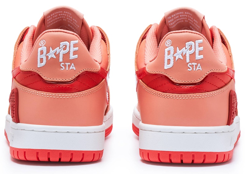 A Bathing Ape Bape SK8 Sta Red Gradation Men's - 1I70-291-020/1I70-191 ...