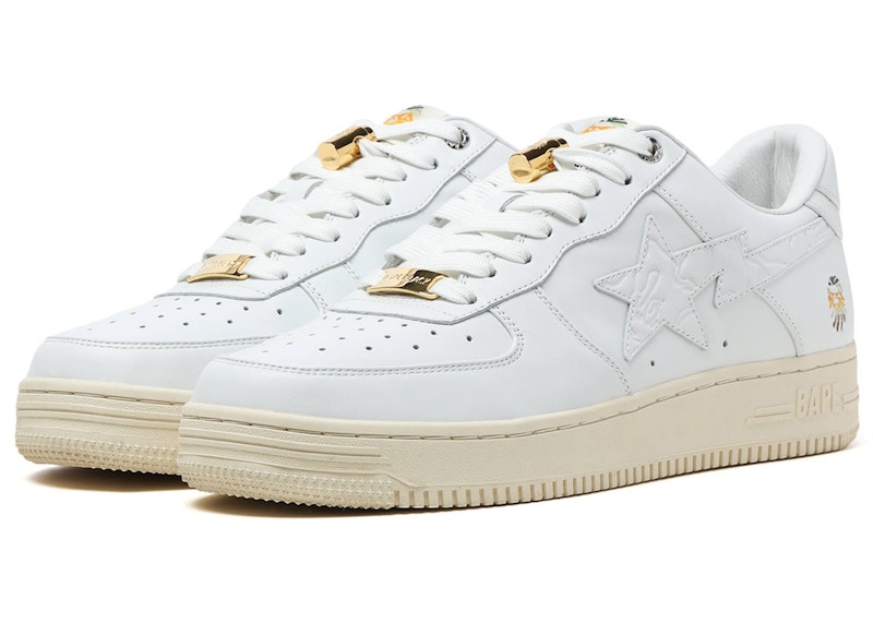 A Bathing Ape Bape Sta Bape Black Rainbow White Men's - 1J20-191-016 ...