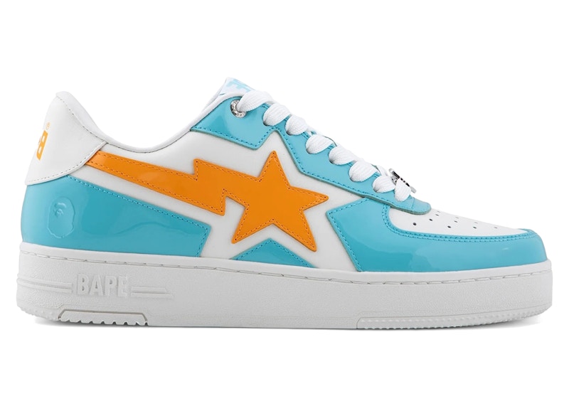 A Bathing Ape Bape Sta Icon Low #2 Blue Men's - 1L30-191-307 ...