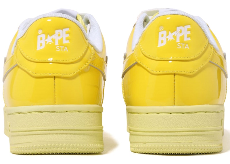 A Bathing Ape Colors Bape Sta Yellow (Women's) - 1J30-291-001 - US