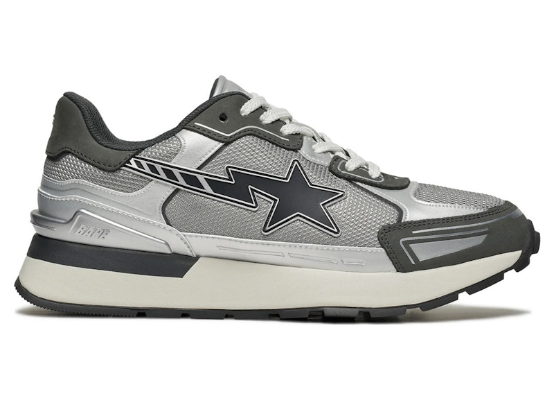 A Bathing Ape Cross Sta Express Pro M2 Grey Hombre - 1K80191318-GRY - MX