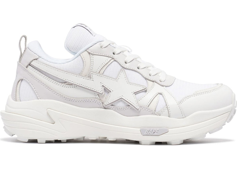 A Bathing Ape Trail Sta White Men's - 001FWJ201013-WHT - US