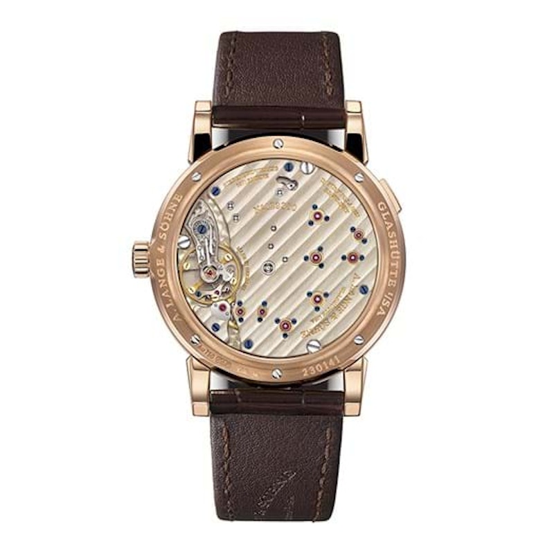 A. Lange & Sohne Lange 1 Moon Phase 192.032 38mm in Rose Gold - KR