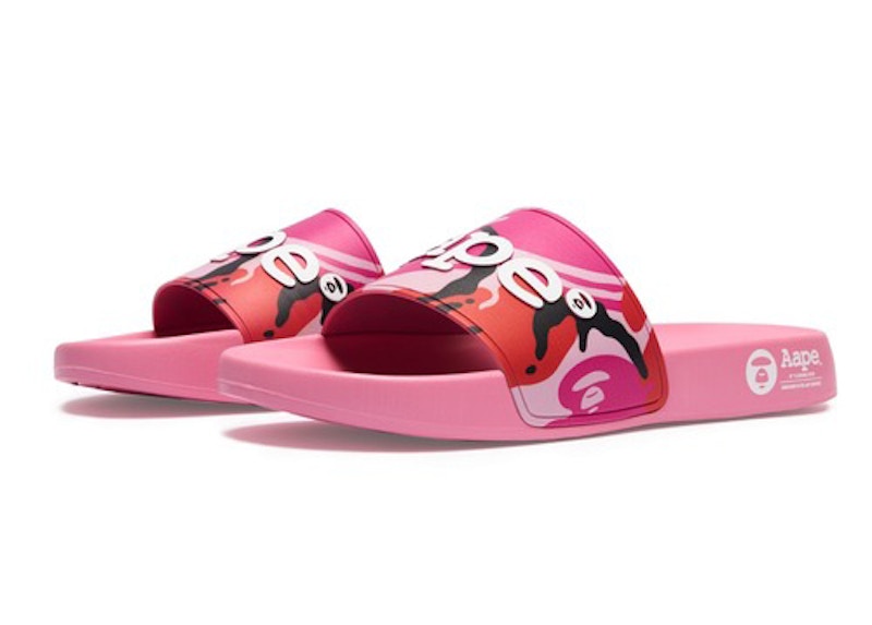 AAPE Slider Pink Men's - AAPSHM6763XAI - US