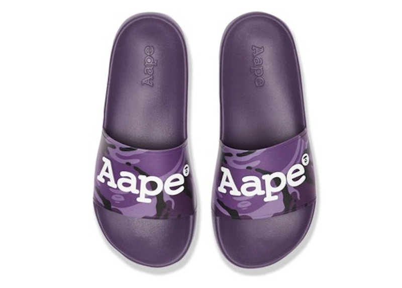 AAPE Slider Purple Men's - AAPSHM6763XXI - US