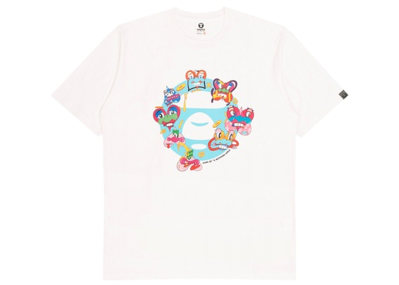 BAPE x Eric Inkala #5 Tee White Men's - SS23 - US