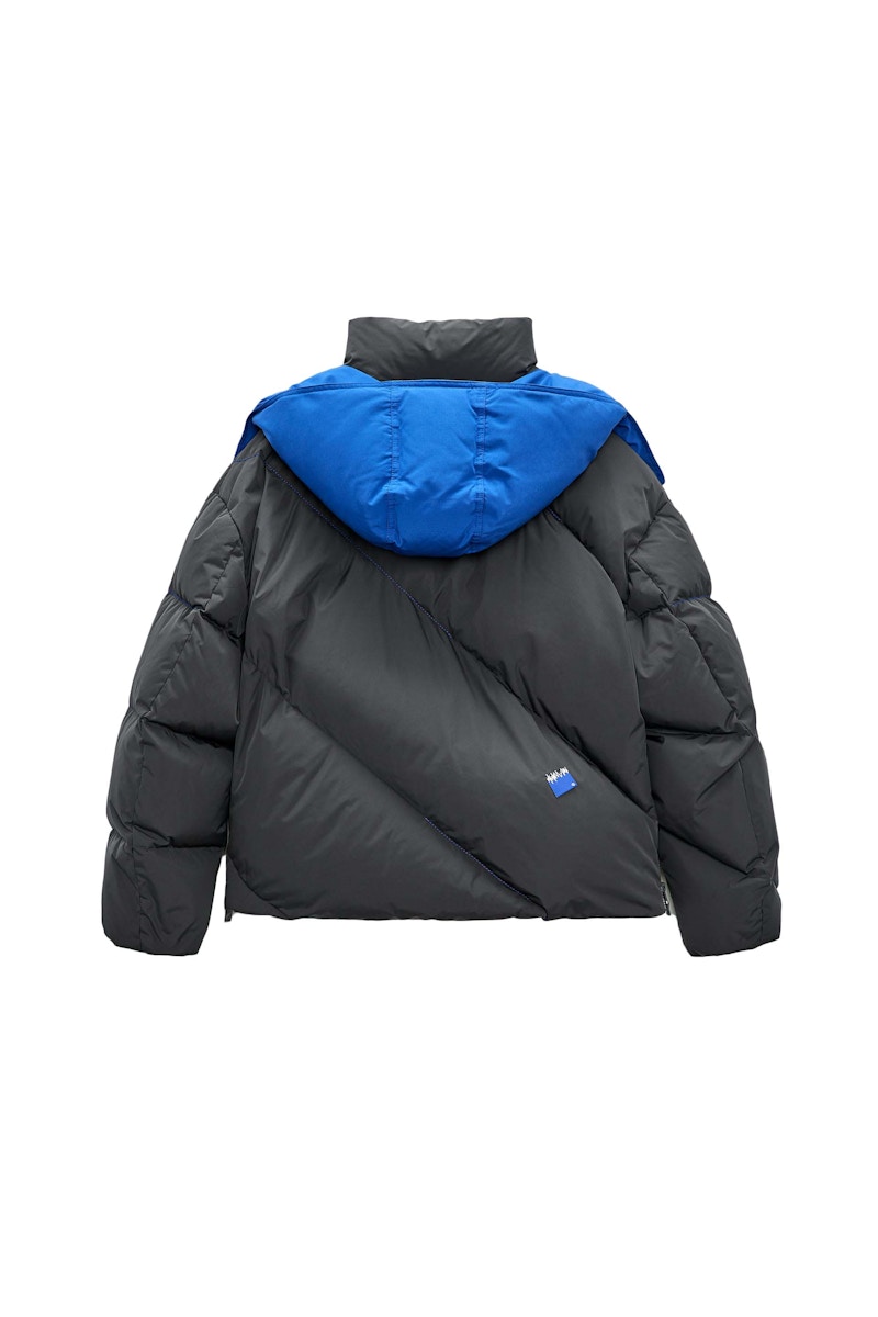 ADER error x Zara Oversized Puffer Jacket Gray Men's - FW22 - US