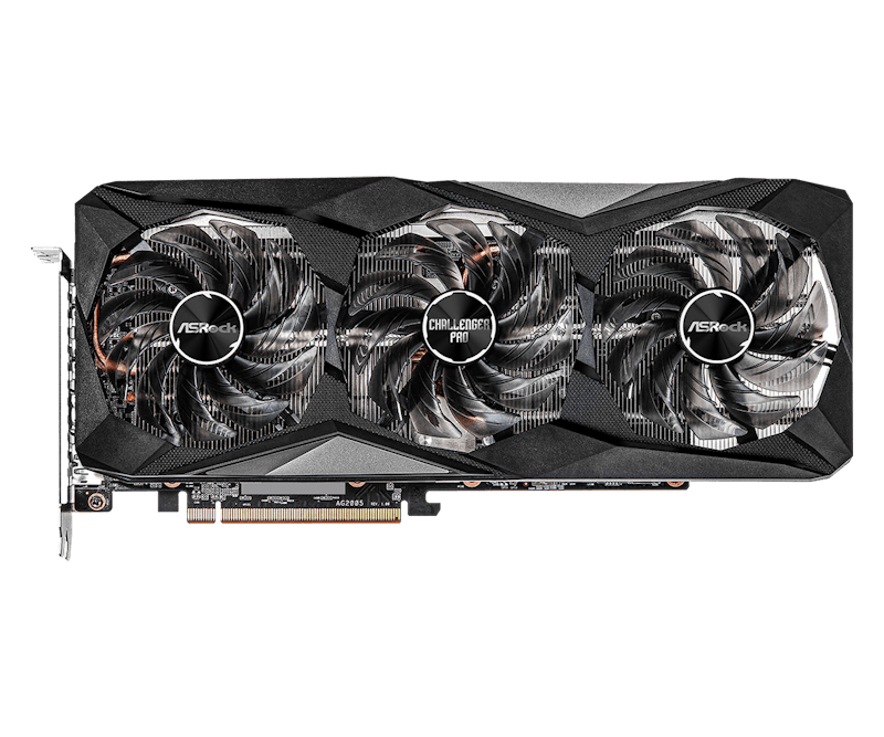 AMD ASROCK Radeon RX 6700 XT Phantom Challenger Pro 12GB OC Graphics ...