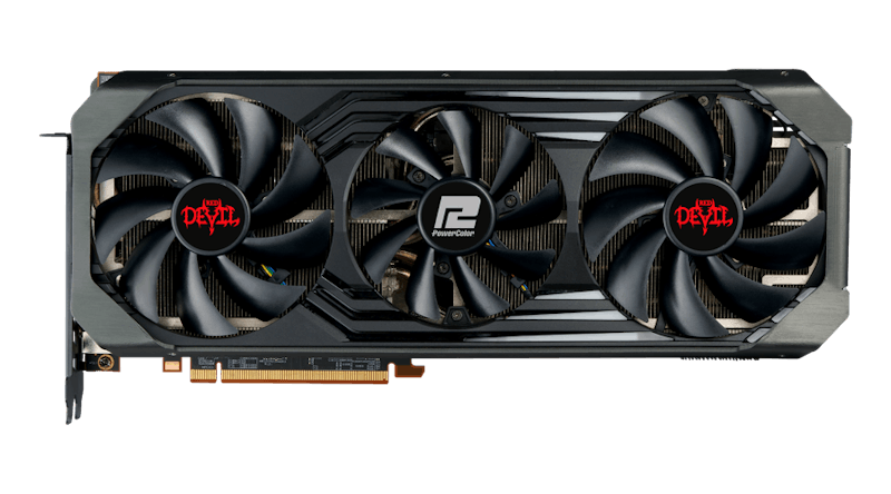 AMD PowerColor RED DEVIL Radeon RX 6800 XT Graphics Card (AXRX 6800XT ...