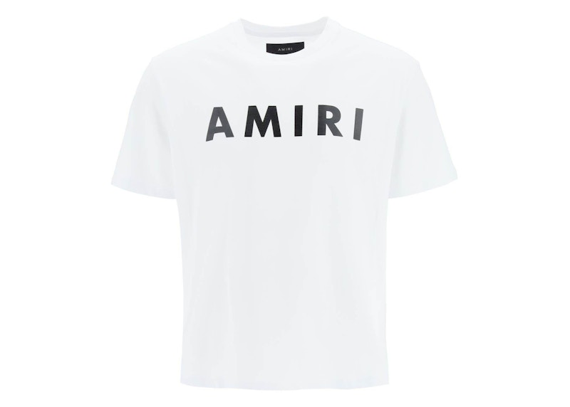 AMIRI Logo Print T-Shirt White - SS22 - US