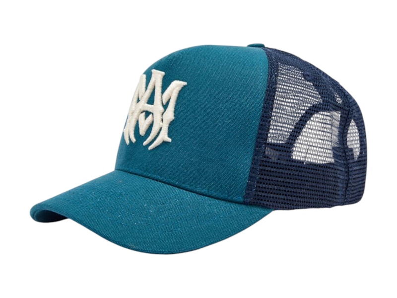 AMIRI MA Trucker Cap Blue - US