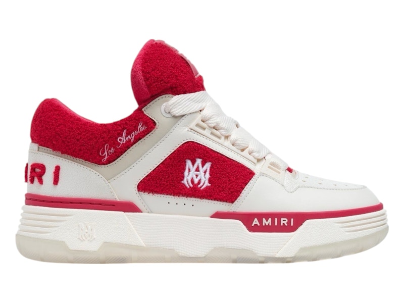 AMIRI Ma-1 Varsity White Red Men's - AMFOSR1086 619 - US