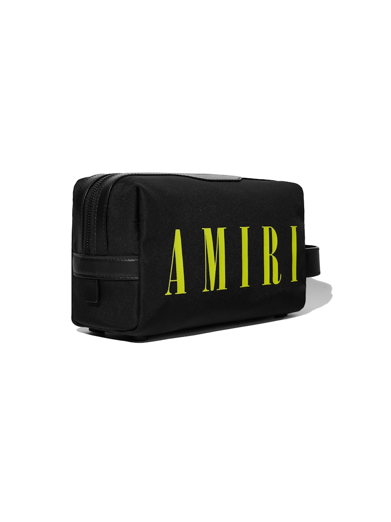 AMIRI Nylon Dopp Kit Case Black Men's - PFW22 - US