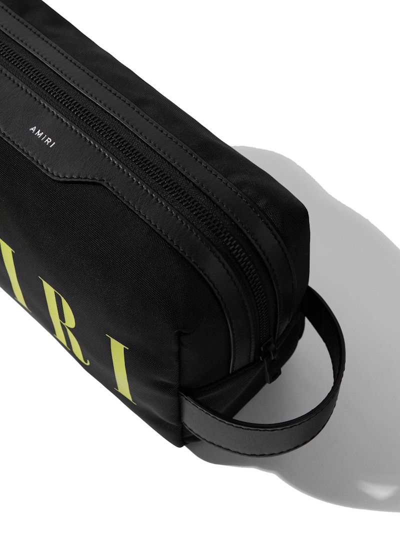 AMIRI Nylon Dopp Kit Case Black Men's - PFW22 - US