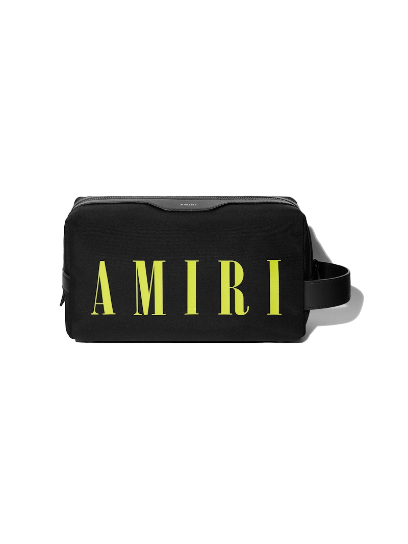 AMIRI Nylon Dopp Kit Case Black Men's - PFW22 - US