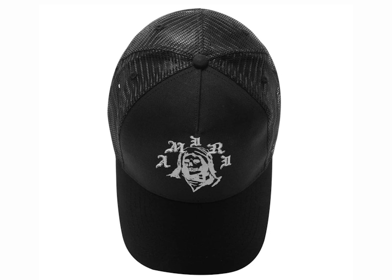 AMIRI Reaper Trucker Cap Black Men's - US