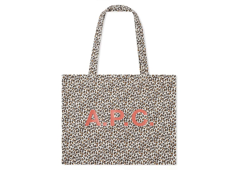 A.P.C. Diane Leopard Print Bag White - SS21 - US