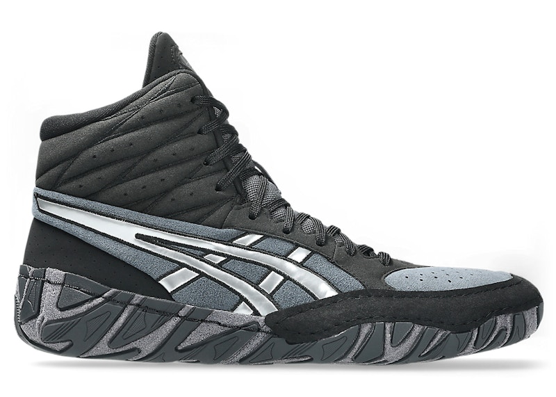 ASICS Aggressor 6 Black Pure Silver Men's - 1081A067-001 - US