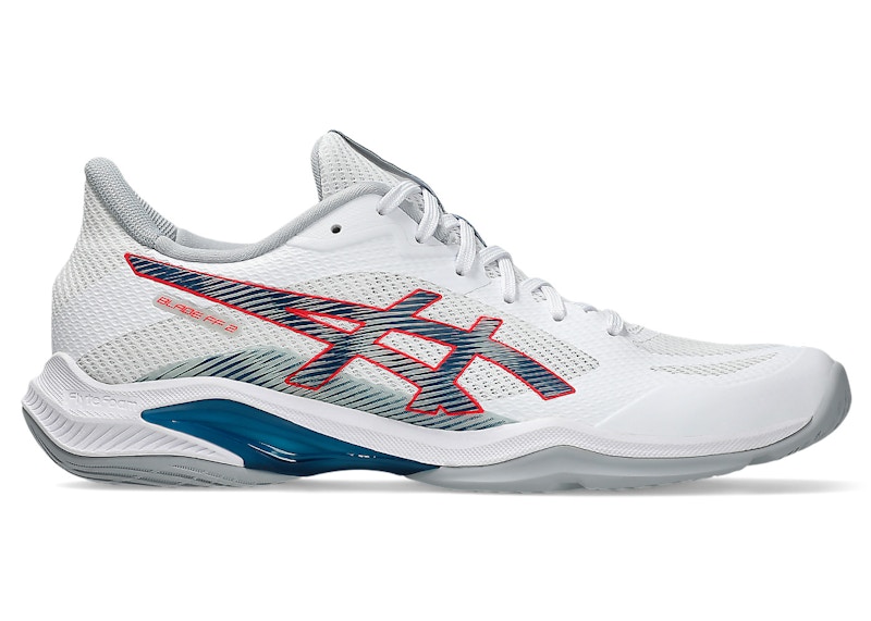 ASICS Blade FF 2 White Mako Blue Men's - 1071A117-100 - US