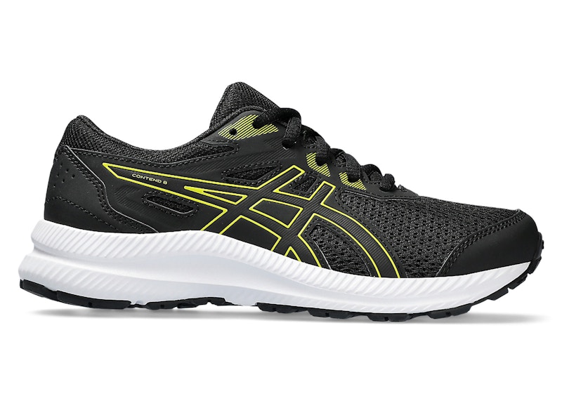 ASICS Contend 8 Black Bright Yellow (GS) - 1014A259-009 - GB