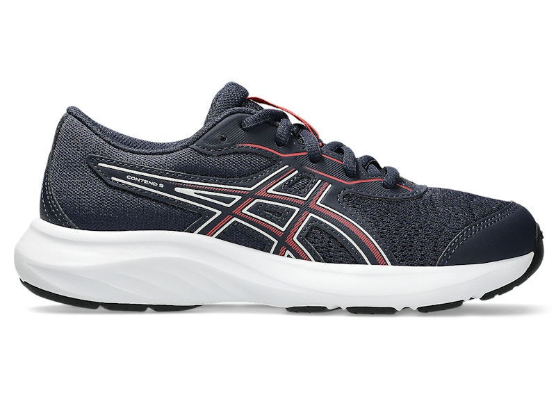 ASICS Contend 9 Midnight Flash Red (GS) - 1014A337-407 - US