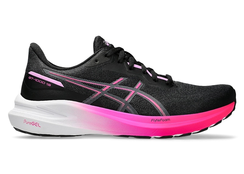 ASICS GT-1000 13 Black Pink Glo (Women's) - 1012B663-005 - US