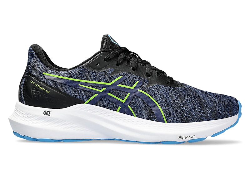 ASICS GT-2000 12 Black Blue Expanse (GS) - 1014A330-003 - US