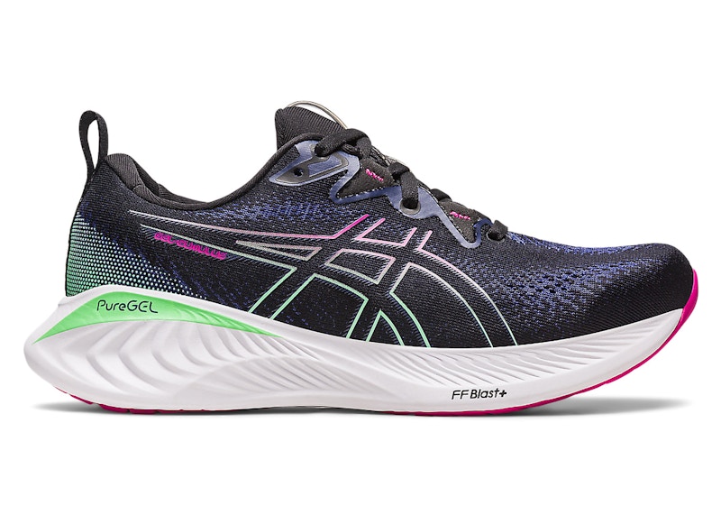 ASICS Gel-Cumulus 25 Black Pink Rave (Women's) - 1012B441-001 - US