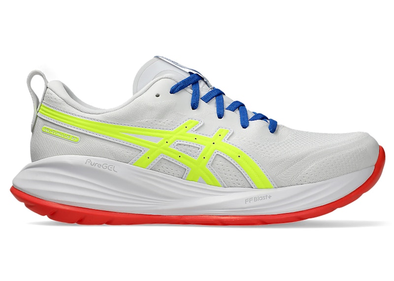 ASICS Gel-Cumulus 27 Atc White Safety Yellow Men's - 1011C135-100 - US