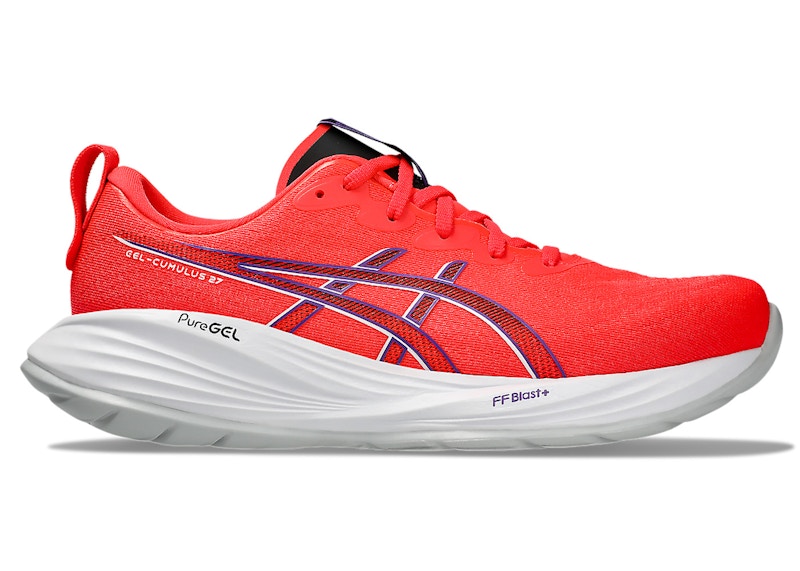 ASICS Gel-Cumulus 27 Flash Red White Men's - 1011B960-600 - US