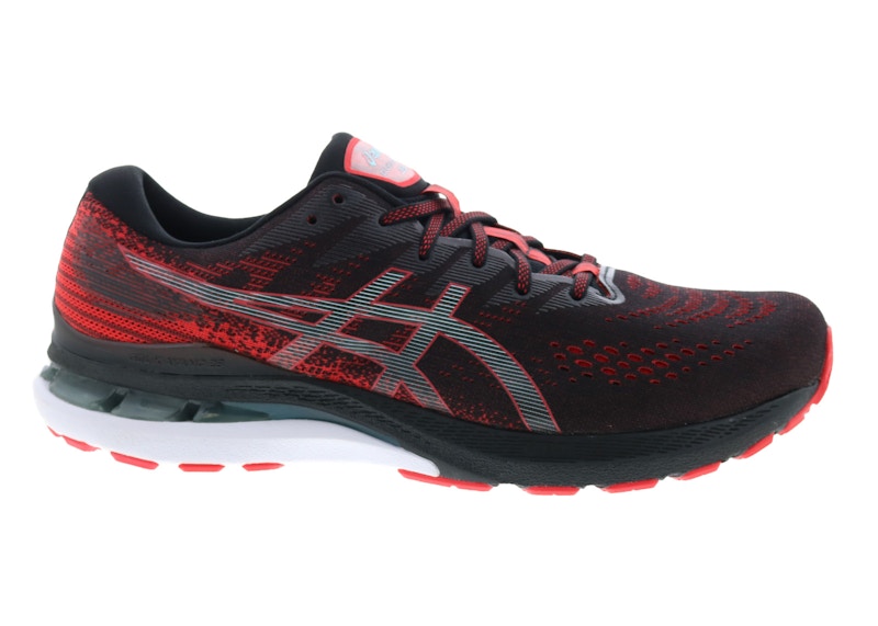 ASICS Gel-Kayano 28 Black Electric Red White Men's - 1011B188-002 - US