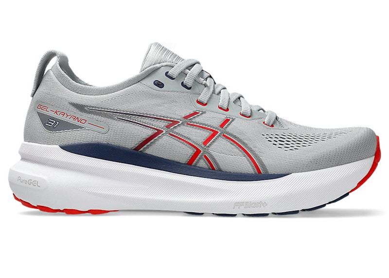 ASICS Gel-Kayano 31 Piedmont Grey Fiery Red 남성 - 1011B867-021 - KR