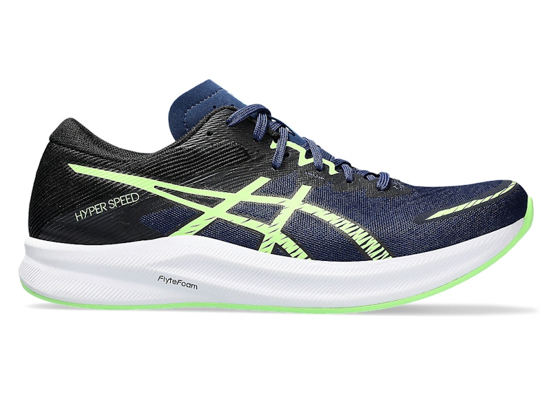 ASICS Hyper Speed 3 Blue Expanse Illuminate Green Men's - 1011B701-401 - US
