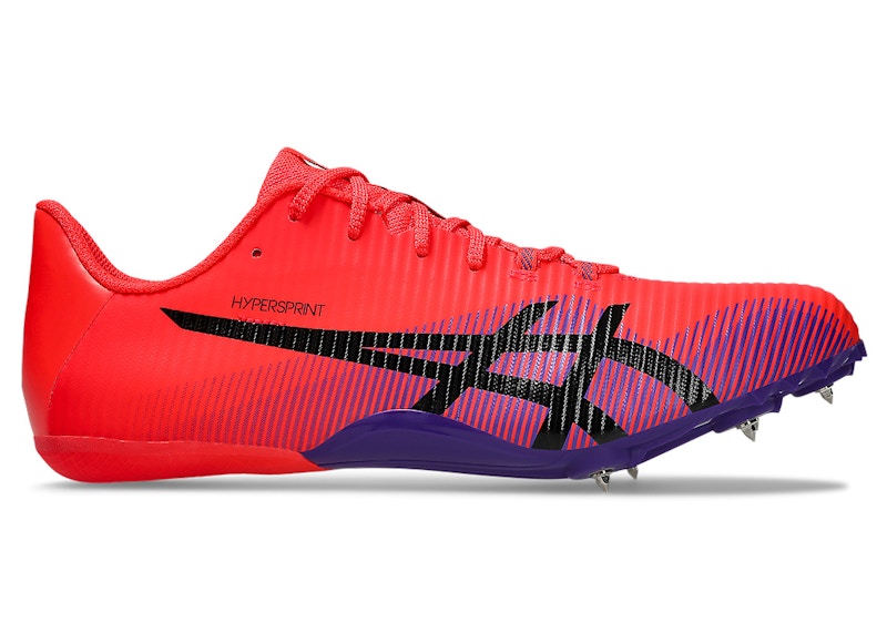 ASICS Hypersprint 8 Flash Red Black Men's - 1093A197-600 - US