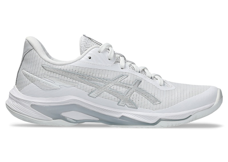 ASICS Netburner Ballistic FF 4 White Pure Silver (Women's) - 1052A083 ...