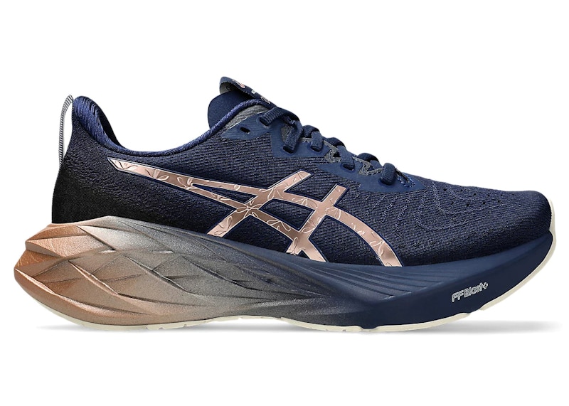 Blue and gold asics store