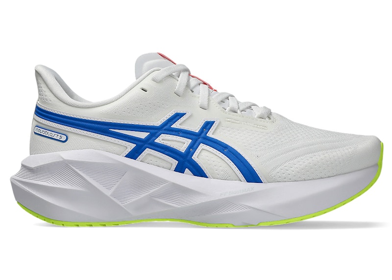 ASICS Novablast 5 ASICS Track Club White Tuna Blue (Women's) - 1012B909 ...