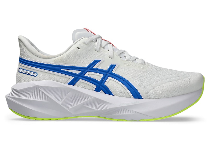 ASICS Novablast 5 ASICS Track Club White Tuna Blue Men's - 1011C137-100 ...