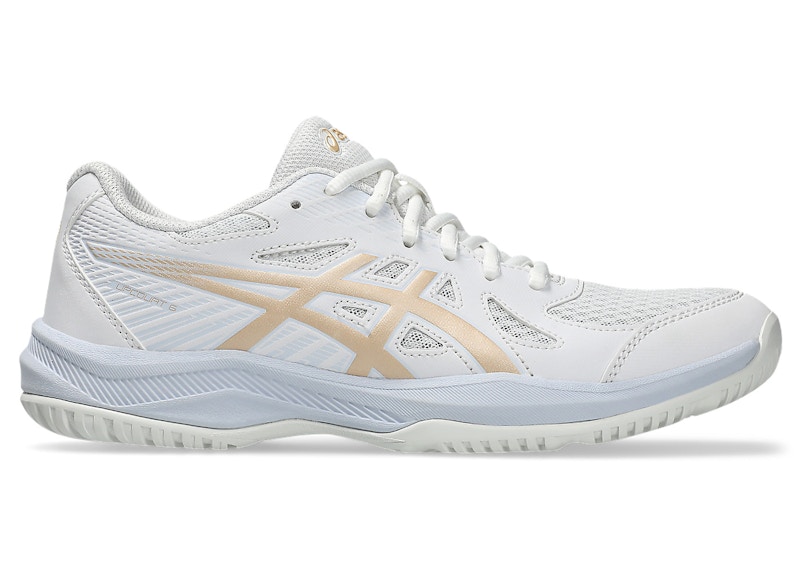 ASICS Upcourt 6 White Champagne (Women's) - 1072A107-103 - US